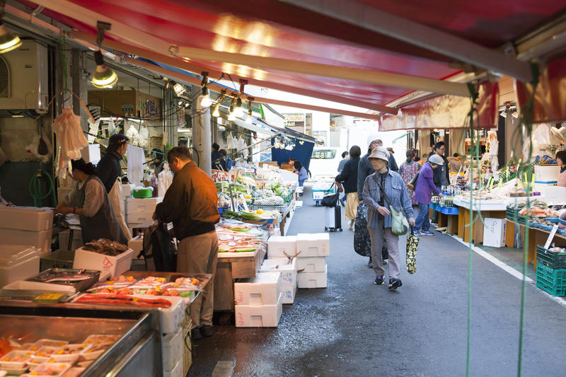 Sendai Asaichi Market - kingdom of winter trip TOHOKU WINTER PLAY ...